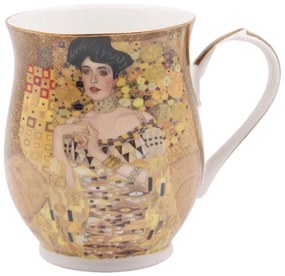 HOME ELEMENTS Porcelánový hrnek 350 ml, Klimt  Adele