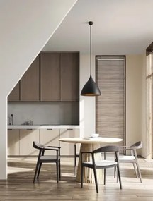Černé designové svítidlo Syntopia