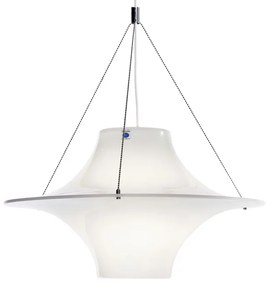 Závěsná lampa Lokki 500, bílá