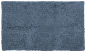 Modrá bavlněná koupelnová předložka Tiseco Home Studio Luca, 60 x 100 cm