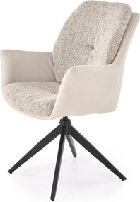 HALMAR K591 židle světle šedá