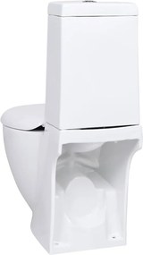 Keramické WC kulaté spodní odpad bílé 3059888