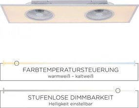 LD 14643-16 Zápustný ventilátor FLAT-AIR LED - LEUCHTEN DIREKT / JUST LIGHT