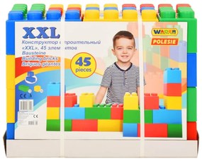 Polesie Wader Stavebnice XXL 45 kusů