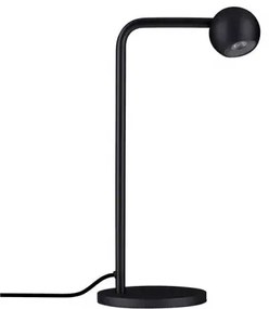 LED černá stolní lampa Sfera