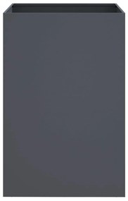 Truhlík antracitový 52 x 48 x 75 cm ocel válcovaná za studena - Default Title