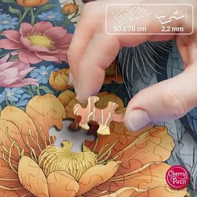 CHERRY PAZZI Puzzle Měsíční serenáda / 1000 dílků / 50 × 70 cm