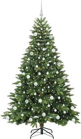 Umělý vánoční stromeček s stojanem Zelená 180 cm PE a PVC 3397552