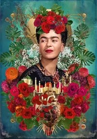 HEYE Puzzle People: Frida II / 500 dílků / 35 x 50 cm