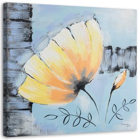 Gario Obraz na plátně Květina s kalichem vlevo Rozměry: 30 x 30 cm