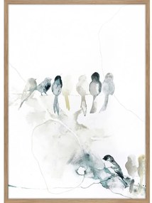 Obraz 50x70 cm Birdshape – Malerifabrikken