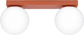 Sollux Lighting Stropní svítidlo YOLI 2 okrově červené