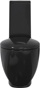Keramické WC kombi kulaté spodní odpad černé 3059889