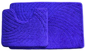 Ervi koupelnová předložka modrá SAX Comfort,2 set