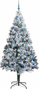 Umělý vánoční stromeček Bílá 240 cm PVC, ocel a plast 3396987