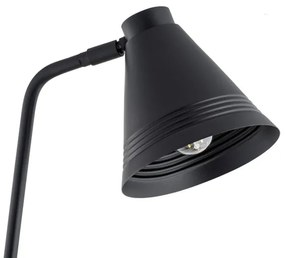 Argon 8003 - Stojací lampa AVALONE 1xE27/15W/230V černá