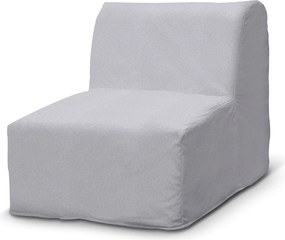 Potah na křeslo Lycksele jednoduchý barva šedá látka pletený vzor