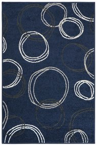 Oriental Weavers, Kusový koberec Lotto 290 HY4 B, 67x120, modrá, chodba / předsíň