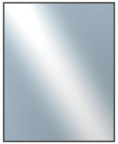 DANTIK - Zarámované zrcadlo - rozměr s rámem cca 80x100 cm z lišty Hliník černá | P03-021 (7003021)