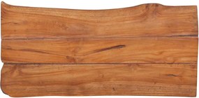 Zahradní lavice 80 cm masivní teakové dřevo 288816