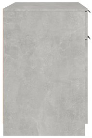 Petromila Psací stůl betonově šedý 100 x 50 x 75 cm kompozitní dřevo