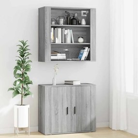 Skříň highboard šedá sonoma kompozitní dřevo 3185365