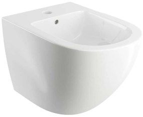 OMNIRES Ottawa - Závěsný bidet, otvor pro baterii, bílá OTTAWABIBP