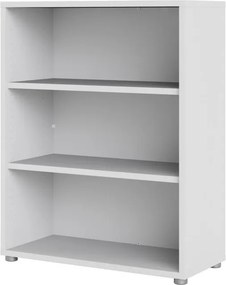 Skříň Modulo 89 x 40 x 113 cm, zásuvky, bílá / dub sonoma