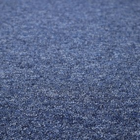 Condor Carpets, Metrážový koberec Classica 582, zátěžový, na míru, šíře 4m,5m, modrá, ab (mřížka), chodba / předsíň