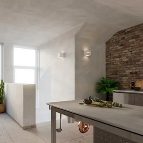 Nástěnné keramické svítidlo SOLLUX Leo line E27 1x60W bez zdroje SL.0230 bílá