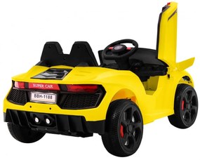 Sportovní dětské elektrické auto Future Žluté