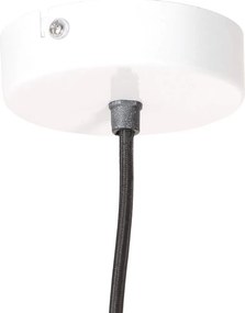 Industriální závěsné svítidlo 25 W bílé kulaté 19 cm E27 320540