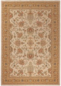 Koberce Breno Kusový koberec PRAGUE 520/IB2I, Béžová, Vícebarevné, 67 x 120 cm
