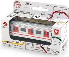 RAPPA Pražské metro - kovová souprava mini 8 cm / od 3 let