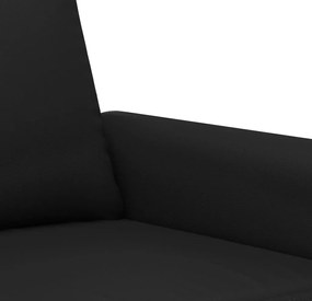 vidaXL 2dílná sedací souprava s polštáři umělá kůže [3202160] Barva: Černá