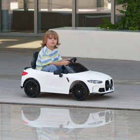 AIYAPLAY Dětské elektrické auto 12V s dálkovým ovládáním 2,4G, odpružením, pomalým rozjezdem, elektrické vozidlo s MP3, USB, LED světly, klaksonem, 3…