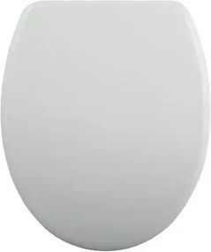MSV EASY CLEAN WC prkénko bílé / duroplast Thermodur / nerezové panty