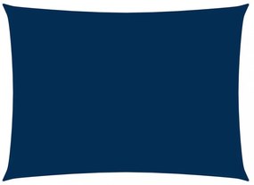 Stínící plachta obdélníková 6 x 8 m oxfordská látka Dekorhome Modrá