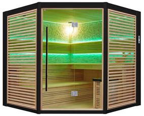 M-SPA - Suchá sauna s kamny 200 x 200 x 210 cm 6kW