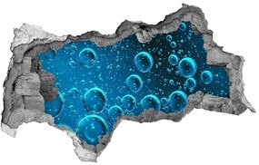 Wallmuralia Fototapeta díra na zeď Bubliny pod vodou 95x73 cm
