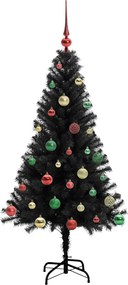 Vánoční stromeček Černá 150 cm PVC 3396473