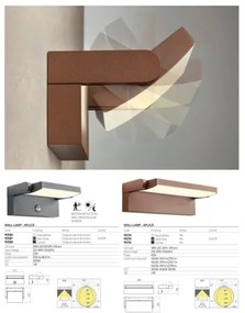 Redo 90715 - LED Venkovní nástěnné svítidlo FLIP LED/40W/230V IP54 antracit