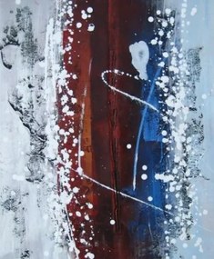 Sněhová vánice - 60 x 50 cm