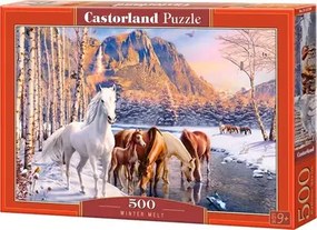 Castorland 53704  Zimní tání / 500 dílků / od 9 let