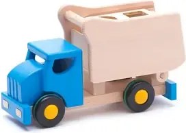 Bajo Vkládací sklápěcí auto modrá