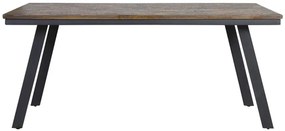 Jídelní stůl s dřevěnou deskou Ceira - 180*90*78 cm