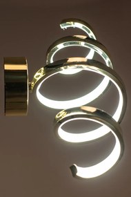 Nástěnná lampa LED SPRING APP827-W zlatá