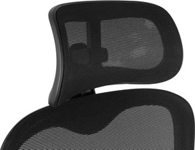 Kancelářská ergonomická židle Neoseat JAMES — černá, nosnost 150 kg
