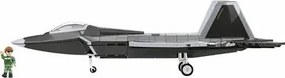 COBI 5855 Armed Forces Lockheed F-22 Raptor / 695 kostek / 1 figurka /