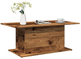 Konferenční stolek old wood 102 x 55,5 x 40 cm kompozitní dřevo